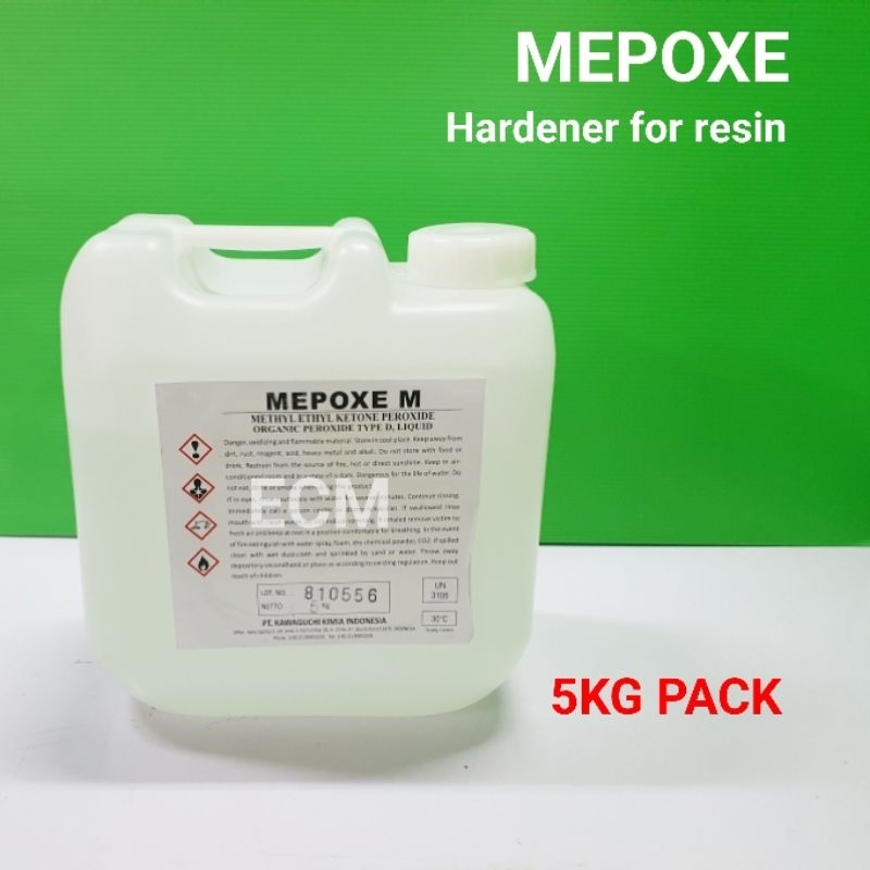MEPOXE M (MEKP) (5KG PACK) RESIN HARDENER / CATALYST / GAM FIBER ...