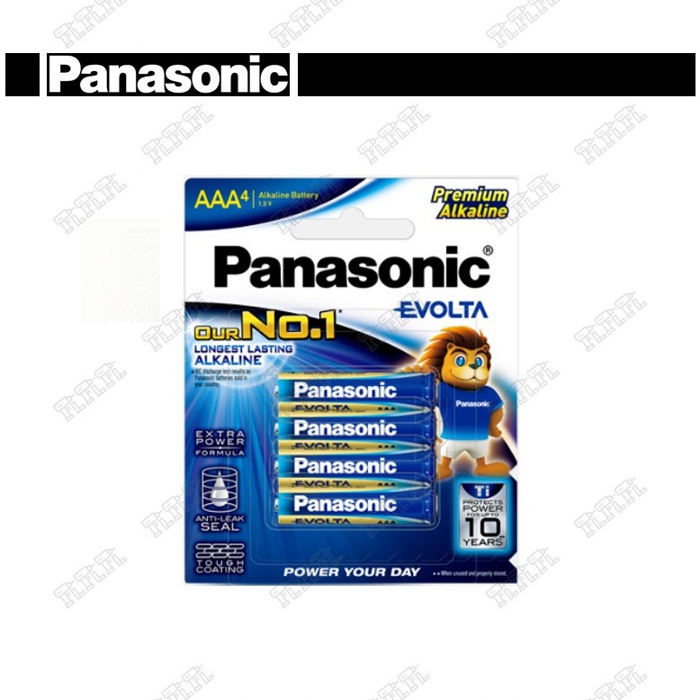 Panasonic EVOLTA Alkaline AAA Battery # ( 4pcs @ pack ) | Shopee Malaysia