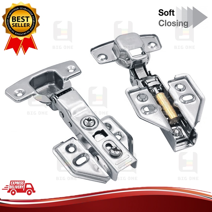 (SOFT CLOSE) HYDRAULIC IRON CONCEALED WARDROBE HIDDEN HINGE BRACKET ...