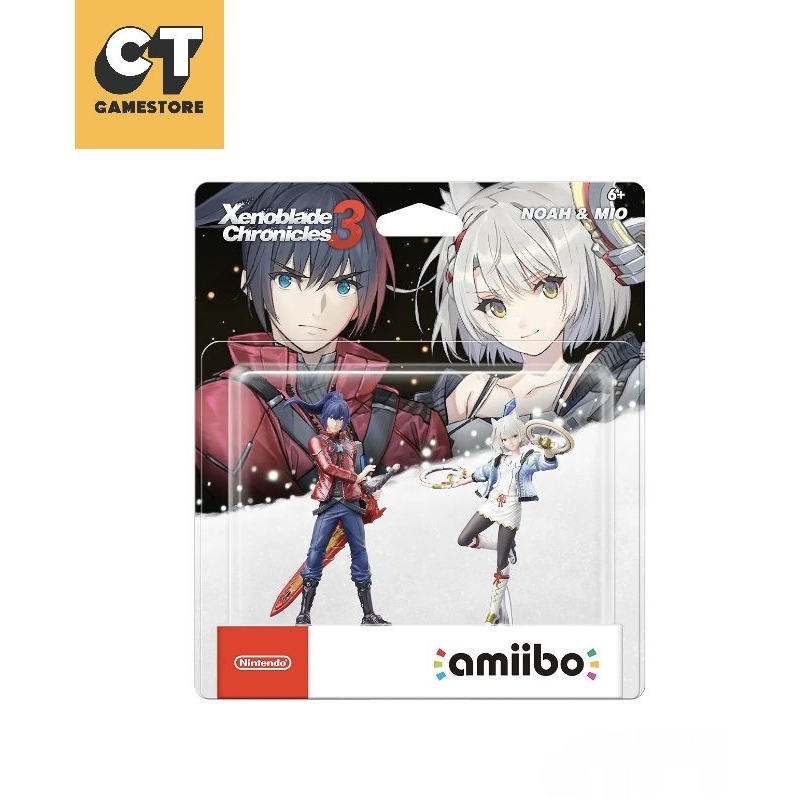 Amiibo | 諾亞 & 彌央（異度神劍系列）| Noah + Mio 2-Pack - Xenoblade Chronicles™ 3 Series | Shopee Malaysia