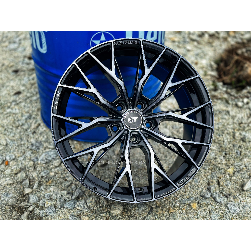 New Car Sport Rim FLOW FORMING TECHNOLOGY CT PREMIUM WHEELS 18X8.5 X112 ...