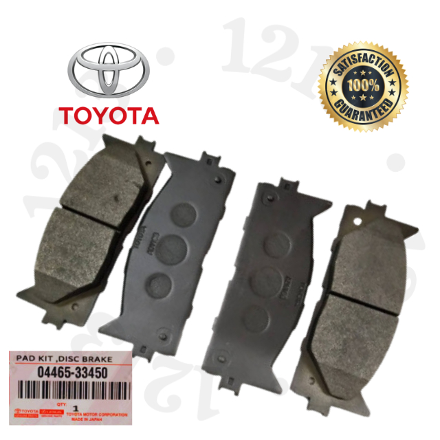 FRONT BRAKE PAD TOYOTA CAMRY ACV40 2006 ACV50 2012 SET FRONT ONLY DISC ...