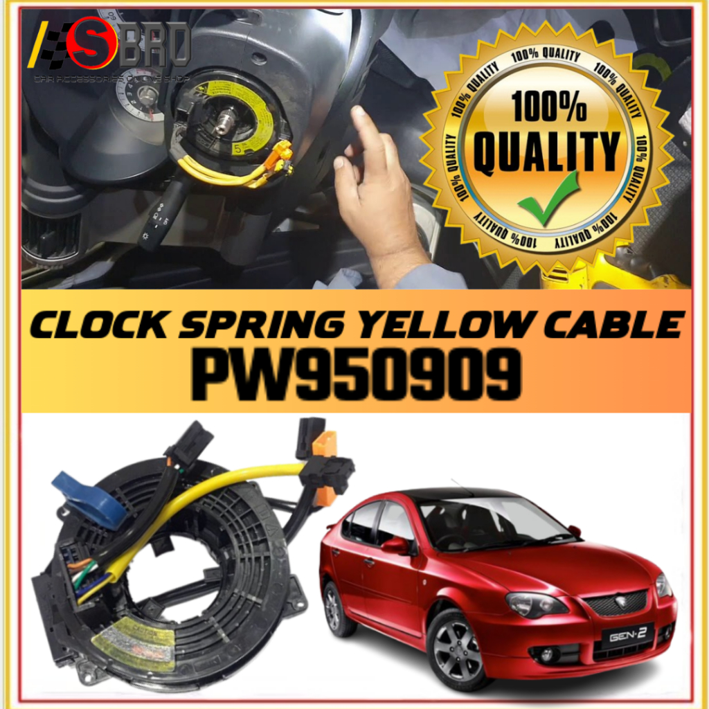 Steering Clock Spring Spiral Cable Proton Gen PW950909 STEERING CLOCK ...