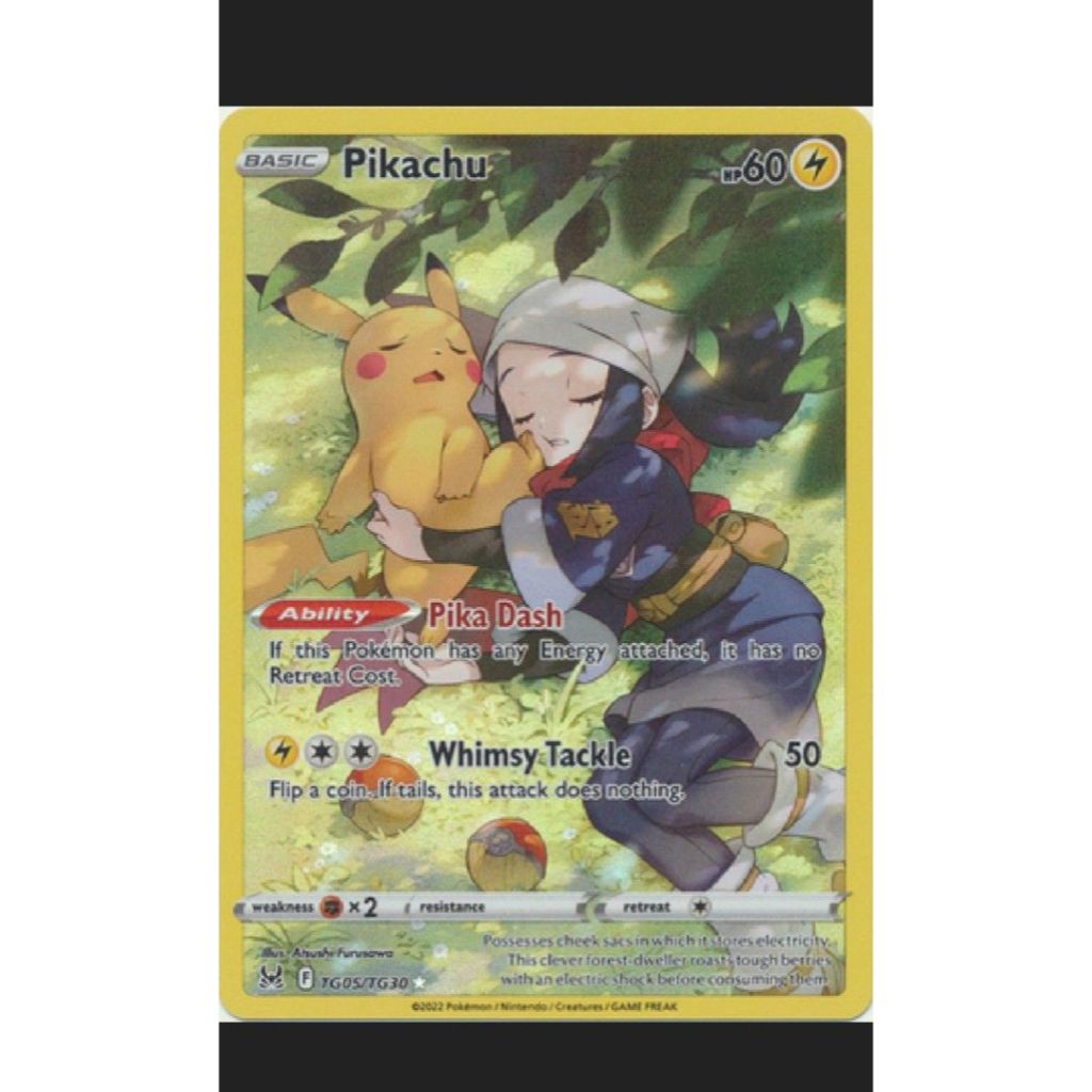 Pikachu - Ultra Rare (TG05/TG30) | Shopee Malaysia