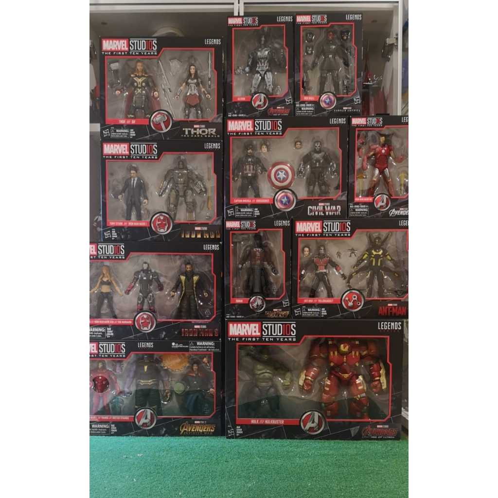 Marvel Legends MCU First Ten (10) Years Complete Set 20 Figures RM2,500 ...