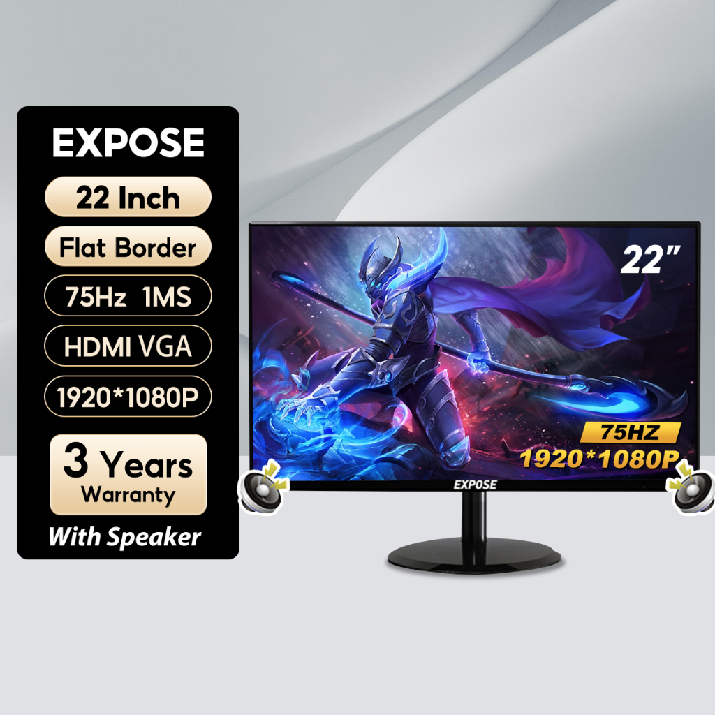 Gaming Monitor 24 Inch Monitor Pc 4K 165Hz Expose Monitor Gaming 27inch ...