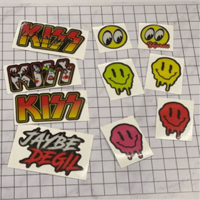 Sticker viral kiss jb style jb degil smile pantulan cahaya untuk kereta ...