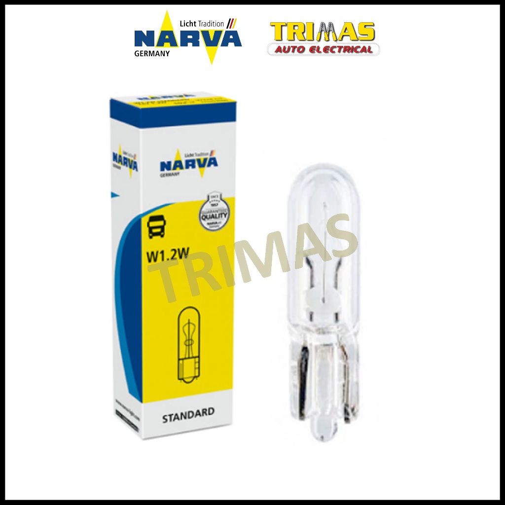 17040 Narva 1.2W 24V Heavy Duty Interior Dashboard Bulb (1PC) | Shopee ...