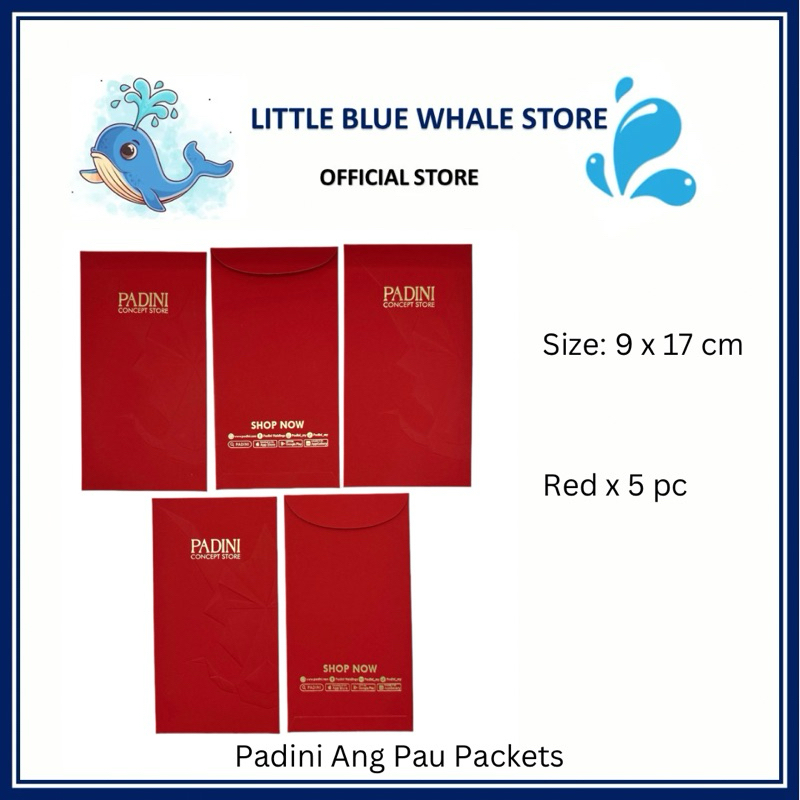 CNY 2024 新年龙年红包 Padini Concept store Ang Pau Red Packets | Shopee Malaysia