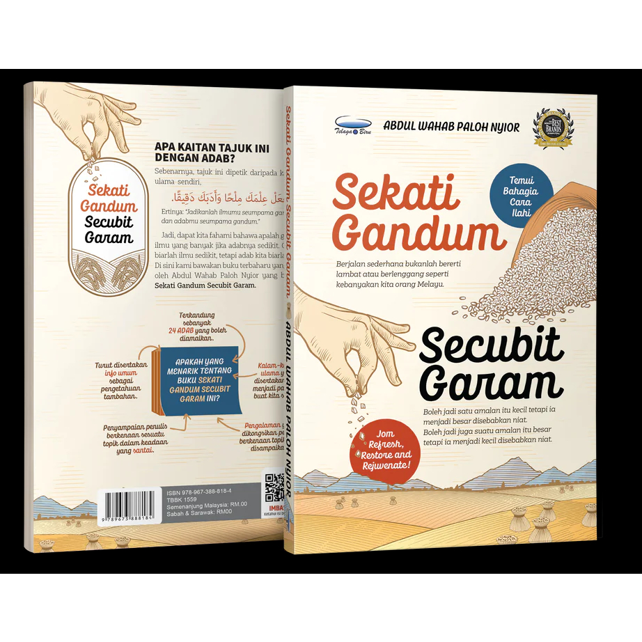 Sekati Gandum, Secubit Garam - (TBBK1559) | Shopee Malaysia