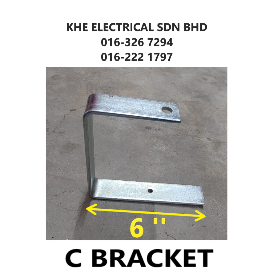 2/3/4/6 Inch C Bracket -For Trunking /Cable Tray Use-Hanging/Wall type ...