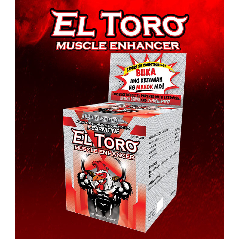El toro muscle enhancer for Fighting Cocks (10 tablets) | Shopee Malaysia