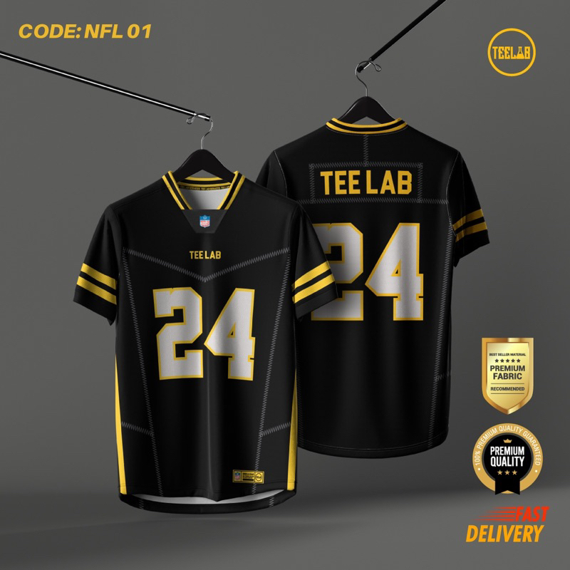 [MOQ 5PCS] [CUSTOM MADE] NFL style sublimation jersey Crew Jersey ...