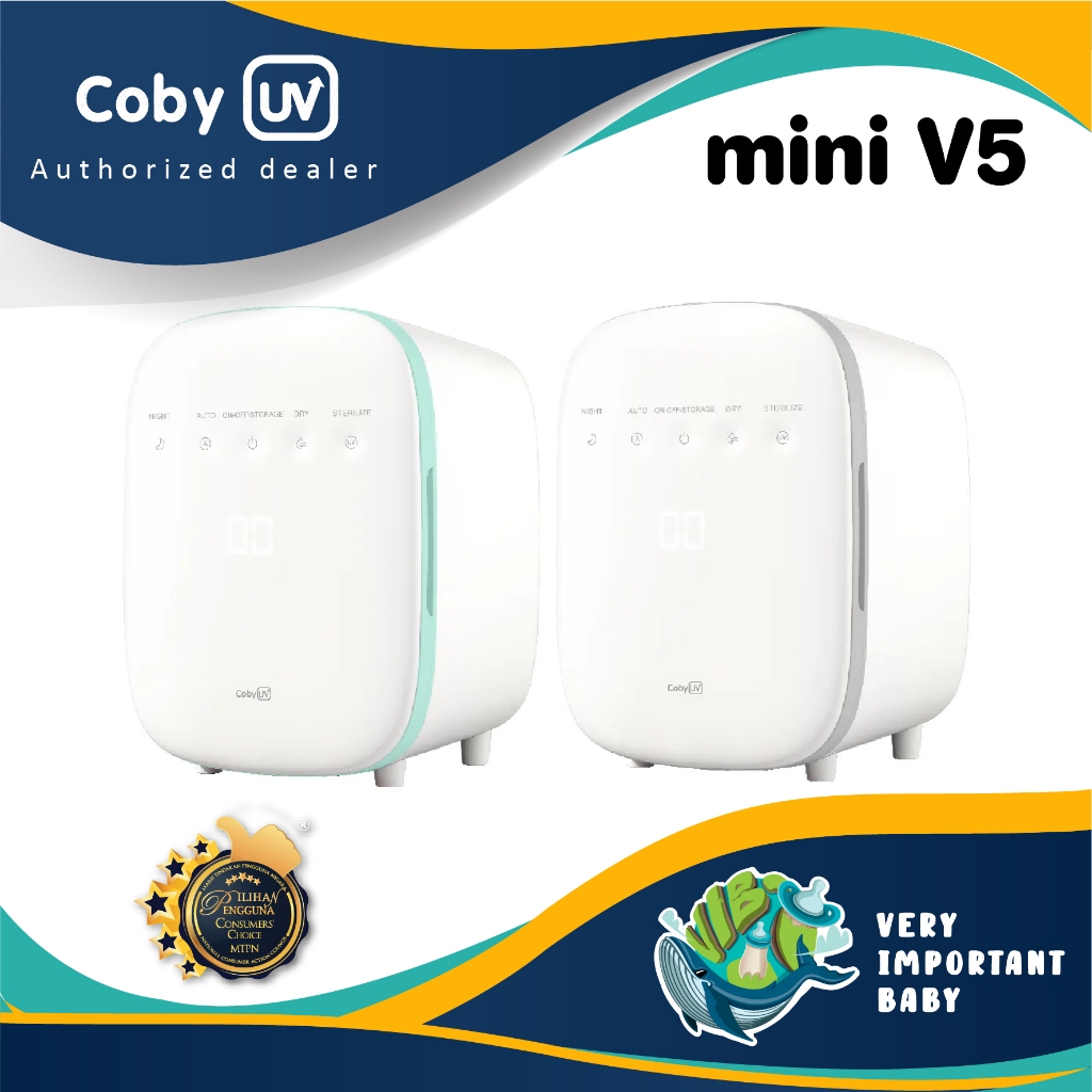[10% CASHBACK + FREE GIFT] COBY UV MINI V5 STERILIZER | Shopee Malaysia