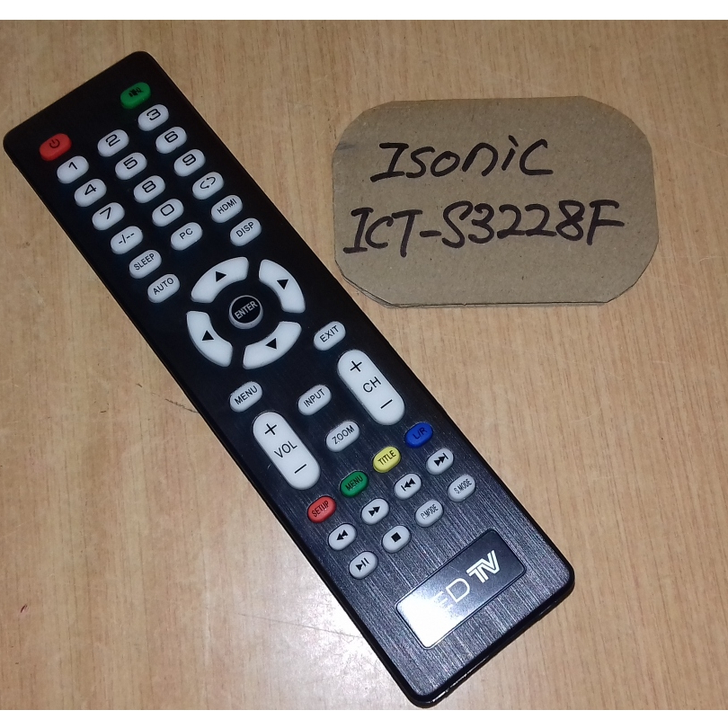(REM2) ISONIC ICT-S3228F REMOTE CONTROL | Shopee Malaysia
