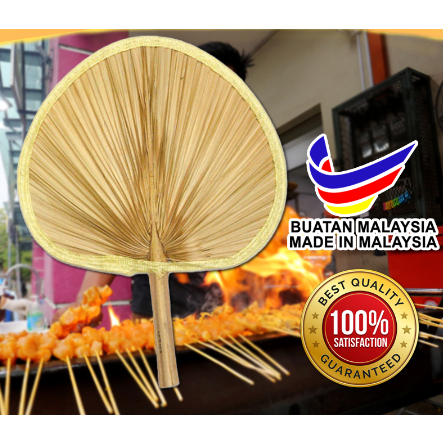 Kipas Satay Kipas Tangan Satay Handy Fan Bamboo Satay Fan Traditional ...