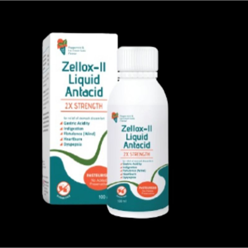zellox-ii liquid antacid x100ml | Shopee Malaysia