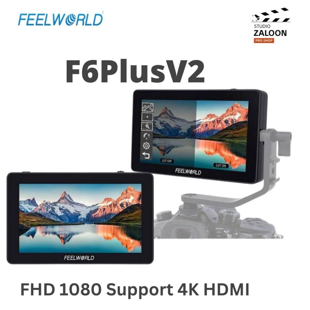 Feelworld F6 Plus V2 6 Inch 3d Lut Touch Screen Dslr Camera Field