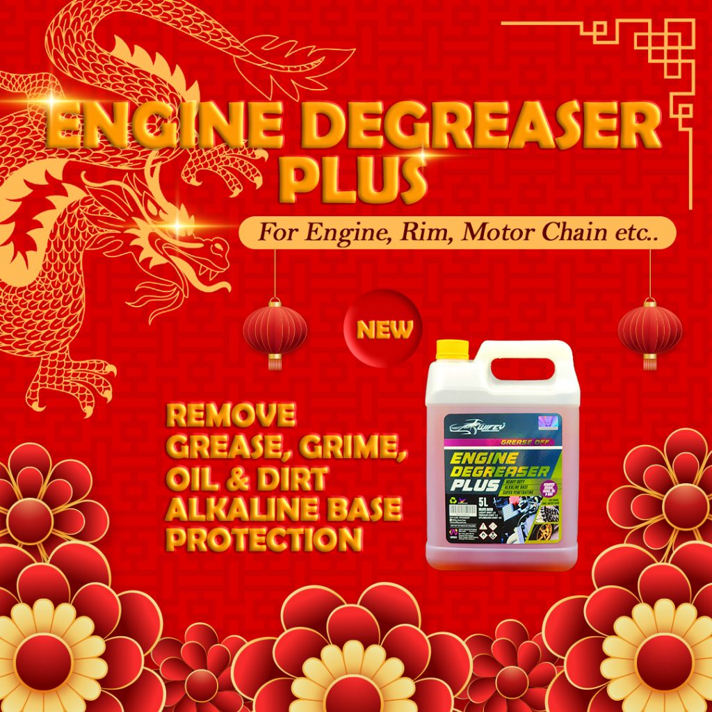 WIFEY ENGINE DEGREASER PLUS 5L 100% ORIGINAL 【ALKALINE BASED】【ENGINE/ RIM/MOTORCYCLE CHAIN ...