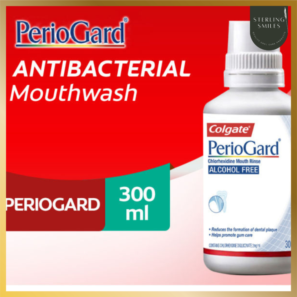 Colgate Periogard mouthwash (Alcohol Free) contains Chlorhexidine ...