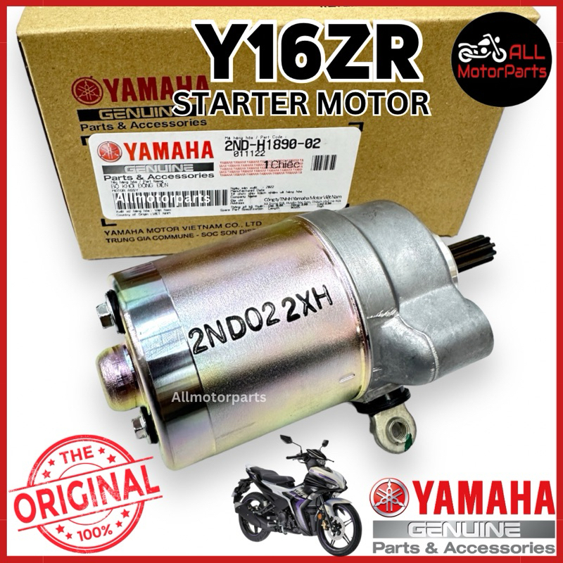 [100% ORI] Y16 Y16Z Y16ZR STARTER MOTOR 2ND-H1890-02 STARTING MOTO 100% ...