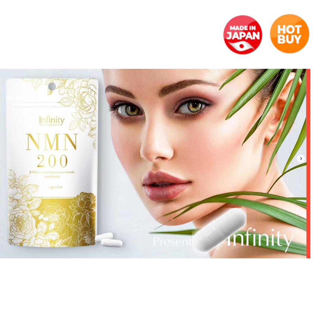 Infinity NMN NAD+ 200mg 60 Capsules 30Days Purity 99% GMP Certified ...