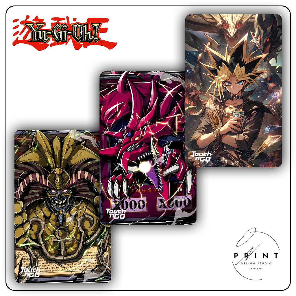 [Yu-Gi-Oh 3] High Quality - Tng / Touch n Go Card Sticker - ATM Card ...