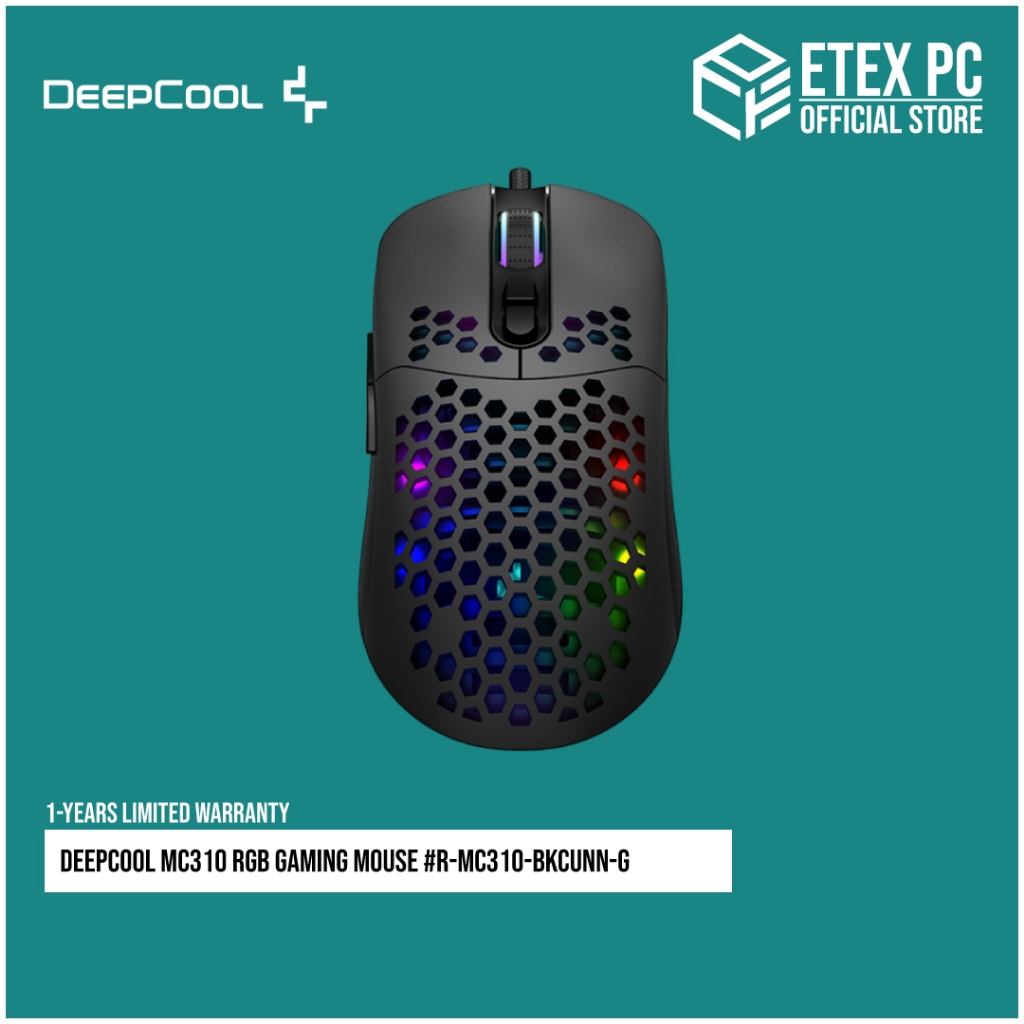 DeepCool MC310 RGB Gaming Mouse # R-MC310-BKCUNN-G | Shopee Malaysia
