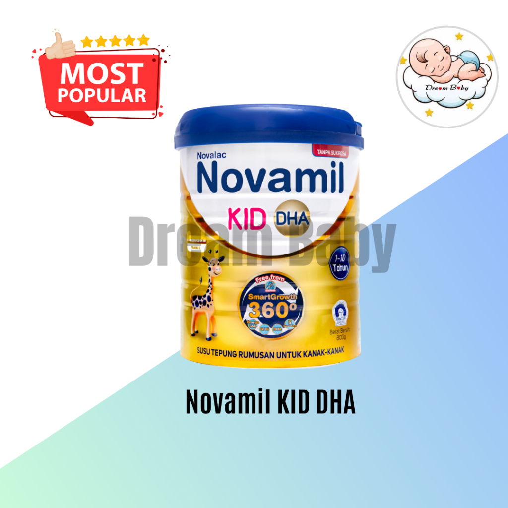 Novamil DHA Milk Powder (1-10 years) 800g | Shopee Malaysia