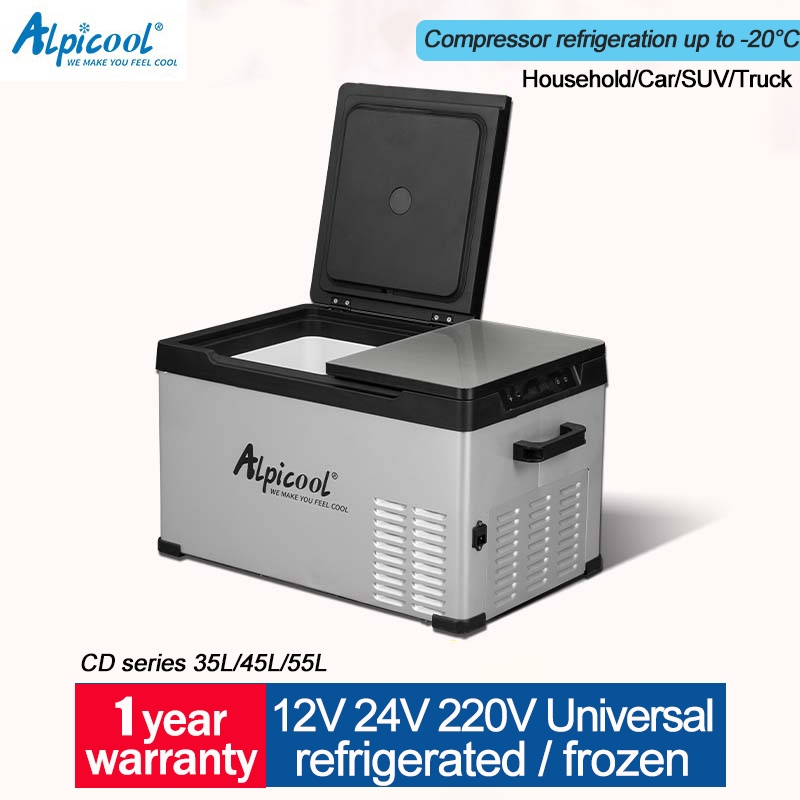 Alpicool Car refrigerator CD35/45/55 fridge 12V24V220V Car family dual ...