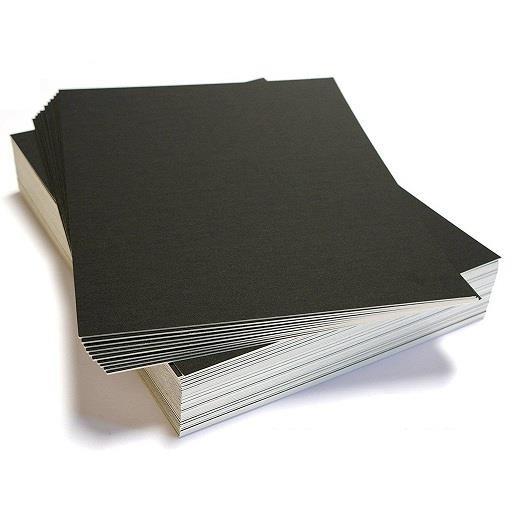 A4 Mounting Board | Black & White | Card Board Chip Board Kad Tebal ...