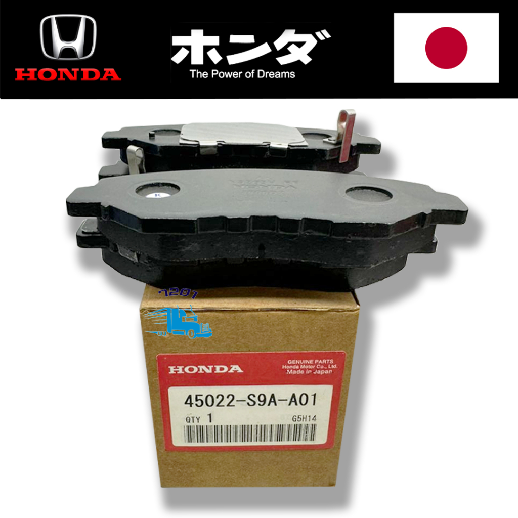 HONDA CIVIC FC 1.5 / 1.8 TEA CRV S9A FRONT DISC BRAKE PAD ( 45022-S9A ...
