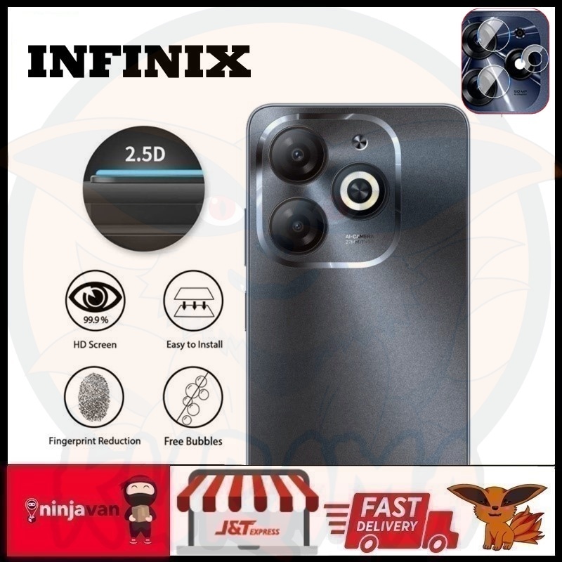 Infinix Smart 8 Pro / Smart 8 HD / Smart 8 Back Camera Lens Soft ...