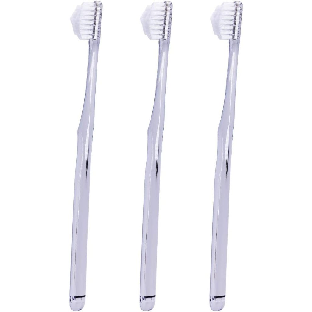 【Direct from Japan】Miracle Toothbrush Clear Black Set of 3 Pieces ...