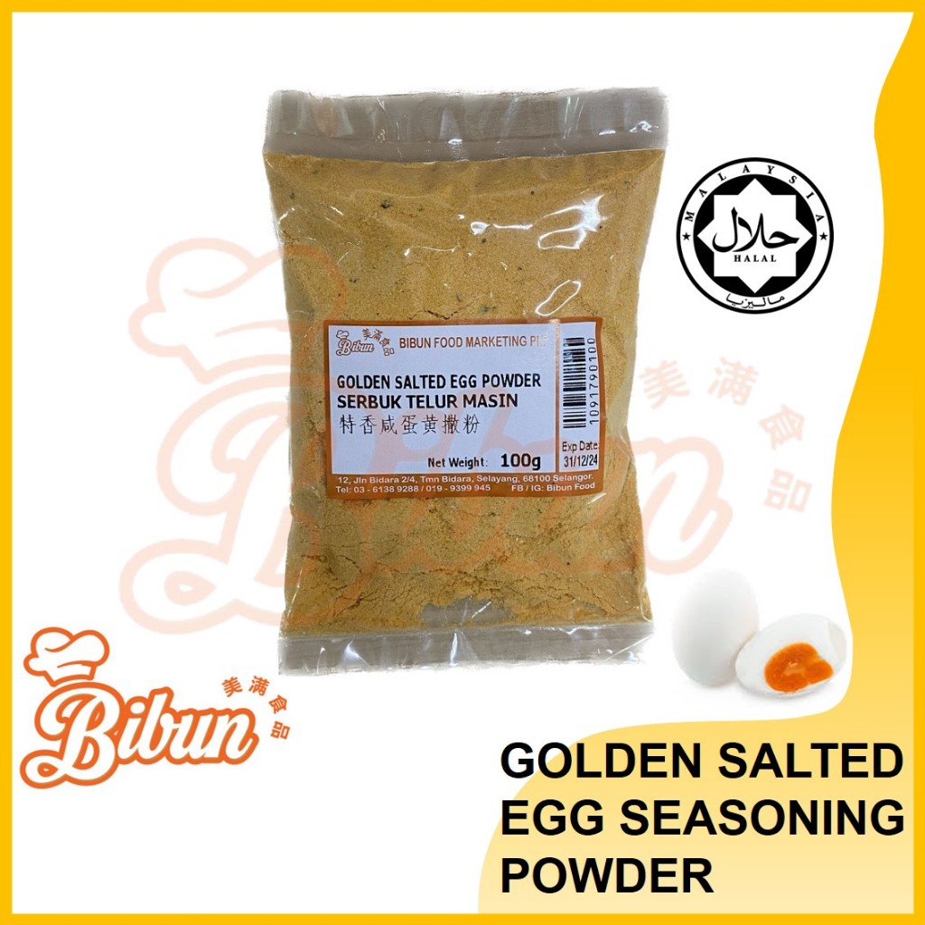 DELIMIX Golden Salted Egg Seasoning Powder / Serbuk Telur Masin / 咸蛋黄撒粉 ...