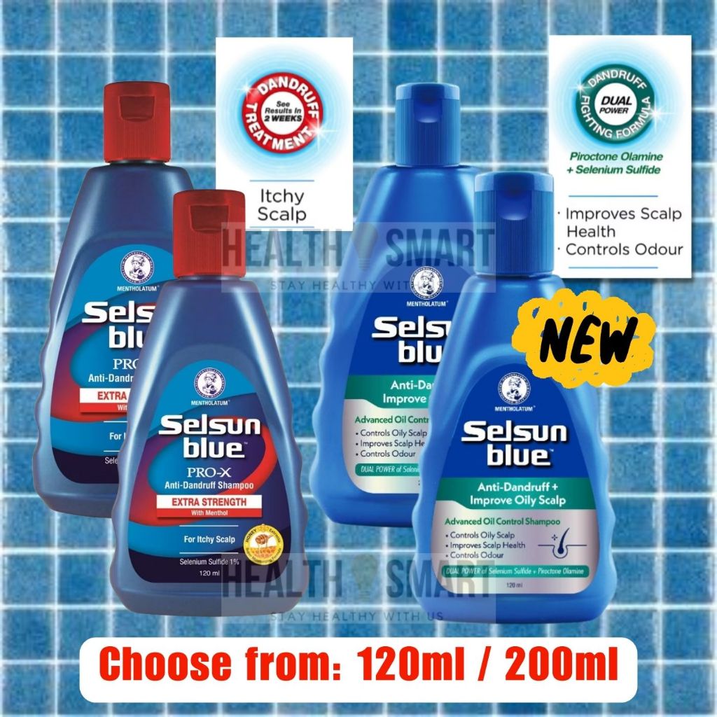 Selsun Blue Pro-X Anti-Dandruff/ Dandruff Treatment 120ml/ 200ml ...