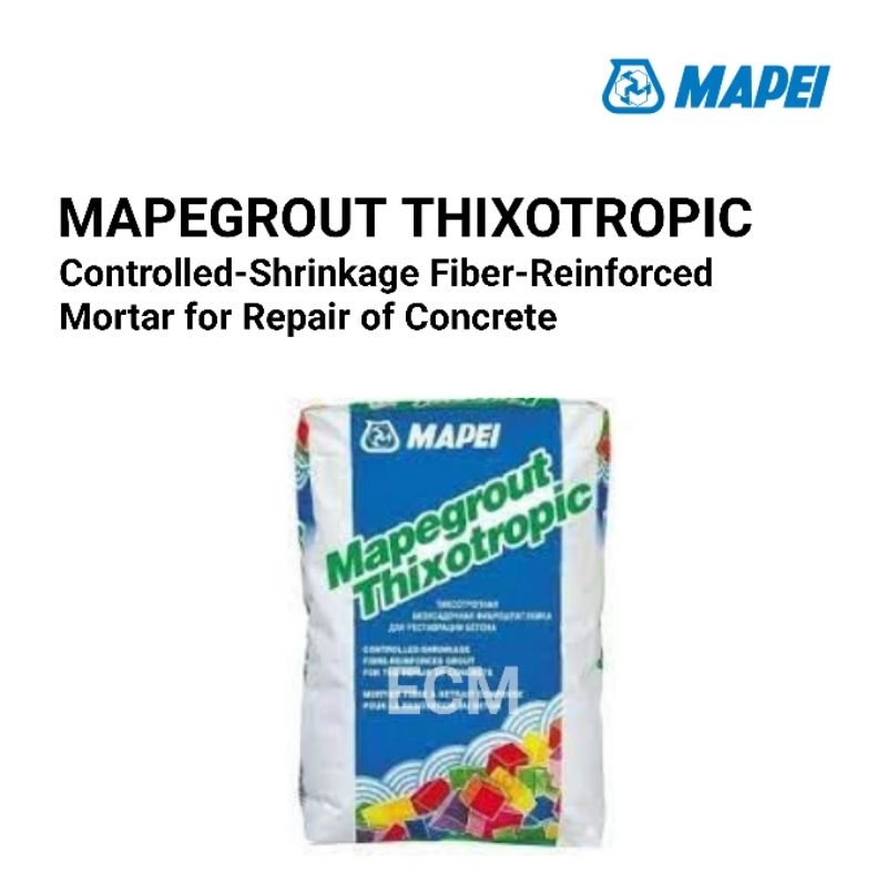 MAPEGROUT THIXOTROPIC (25KG) Controlled-shrinkage Fiber-Reinforced ...