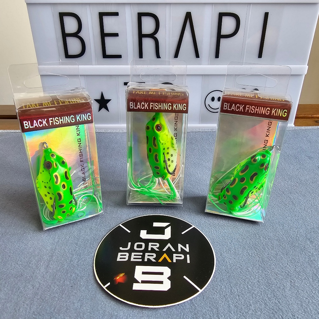 Silicone Frog Lure Jig Bait Soft Plastic SP With Double Hook SP Katak ...