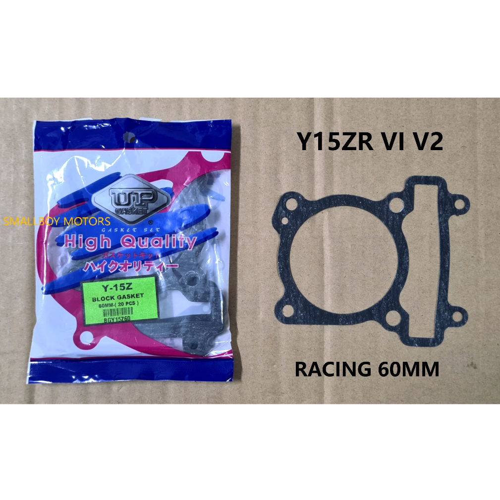 YAMAHA Y15ZR Y15 ZR V1 V2 BLOCK HEAD GASKET RACING 60MM 62MM 65MM SET ...