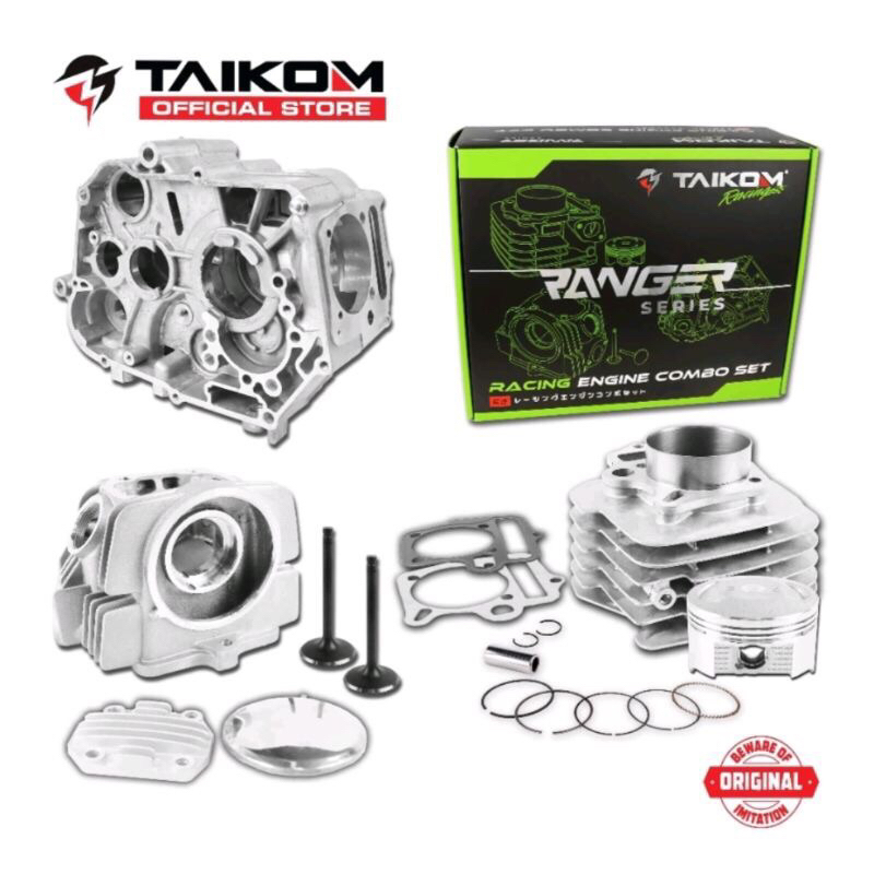 TAIKOM 💯 ORIGINAL EX5CLASS1 RACING ENGINE COVER+BLOCK+HEAD COMBO SET ...