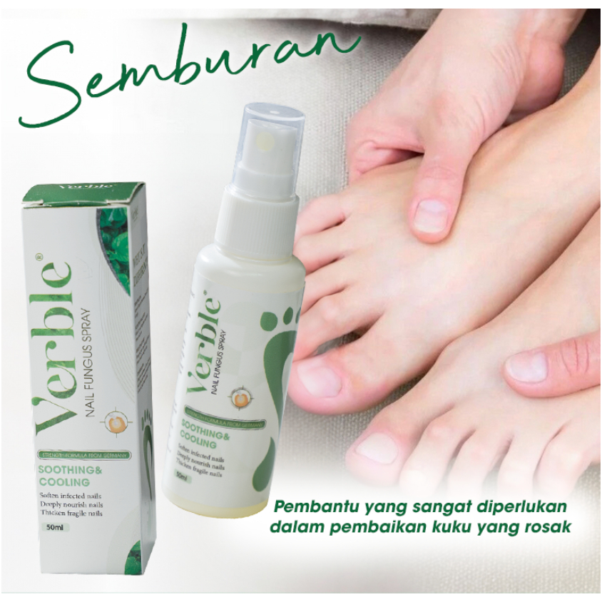 Verble Nail Fungus Spray Nail fungal treatment Stop fungal growth ...