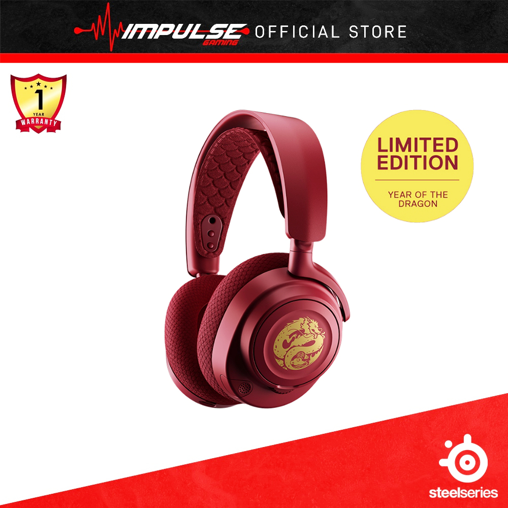 SteelSeries Arctis Nova 7 Dragon Edition LE Wireless Gaming Headset 360 ...