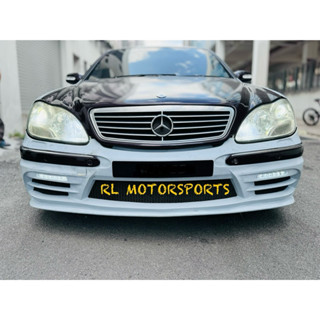 Mercedes Benz w220 S class Wald black bison bodykit body kit front side ...