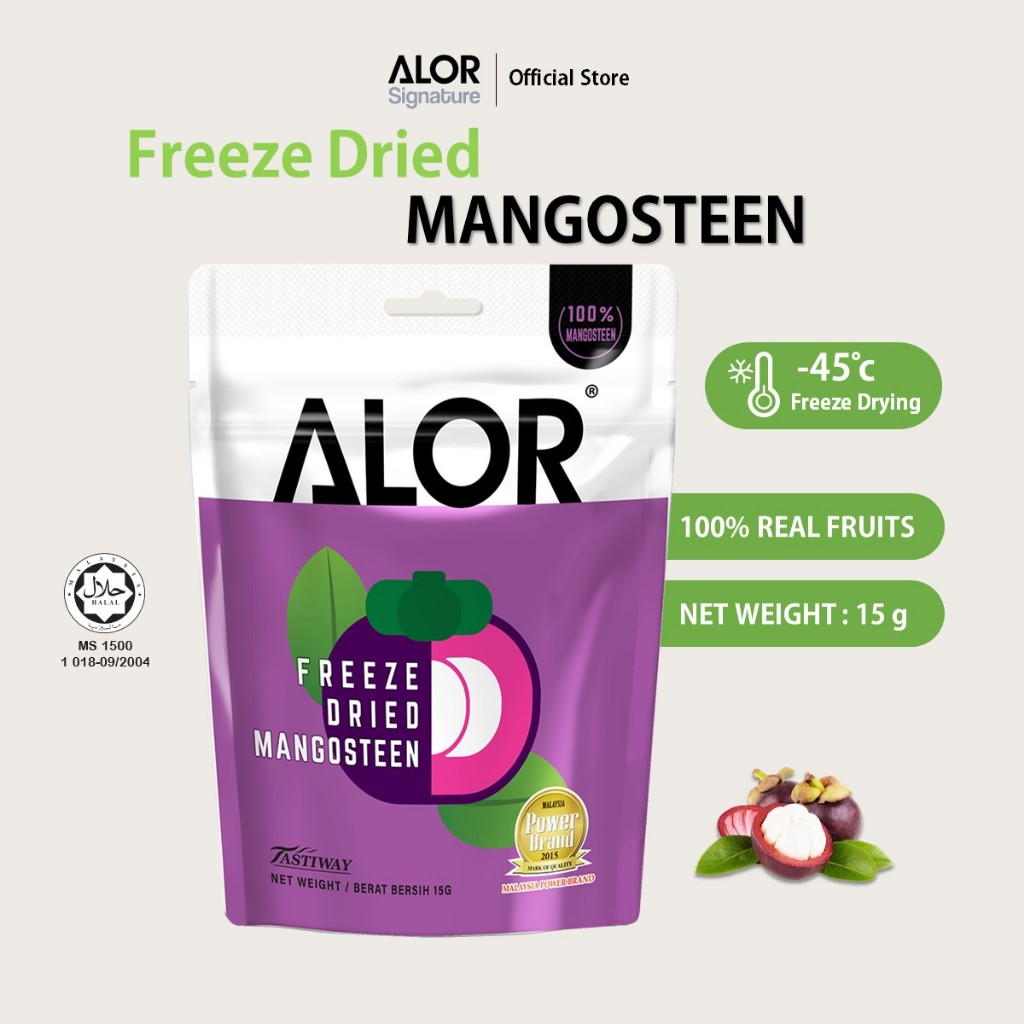 Shopee Membership Gift Redemption- (Alor Freeze Dried Mangosteen 15 g ...