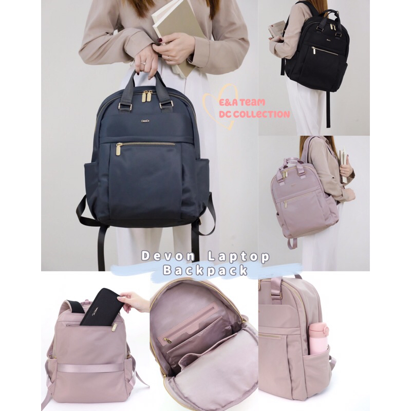 DEC Collection Women’s Backpack - Devon Laptop Backpack | Shopee Malaysia