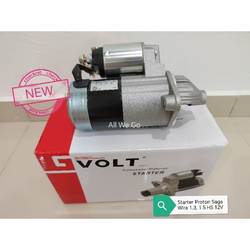 G-volt Highspeed Starter Proton Saga Wira 1.3, 1.5 Auto/Manual, Wira 1. ...
