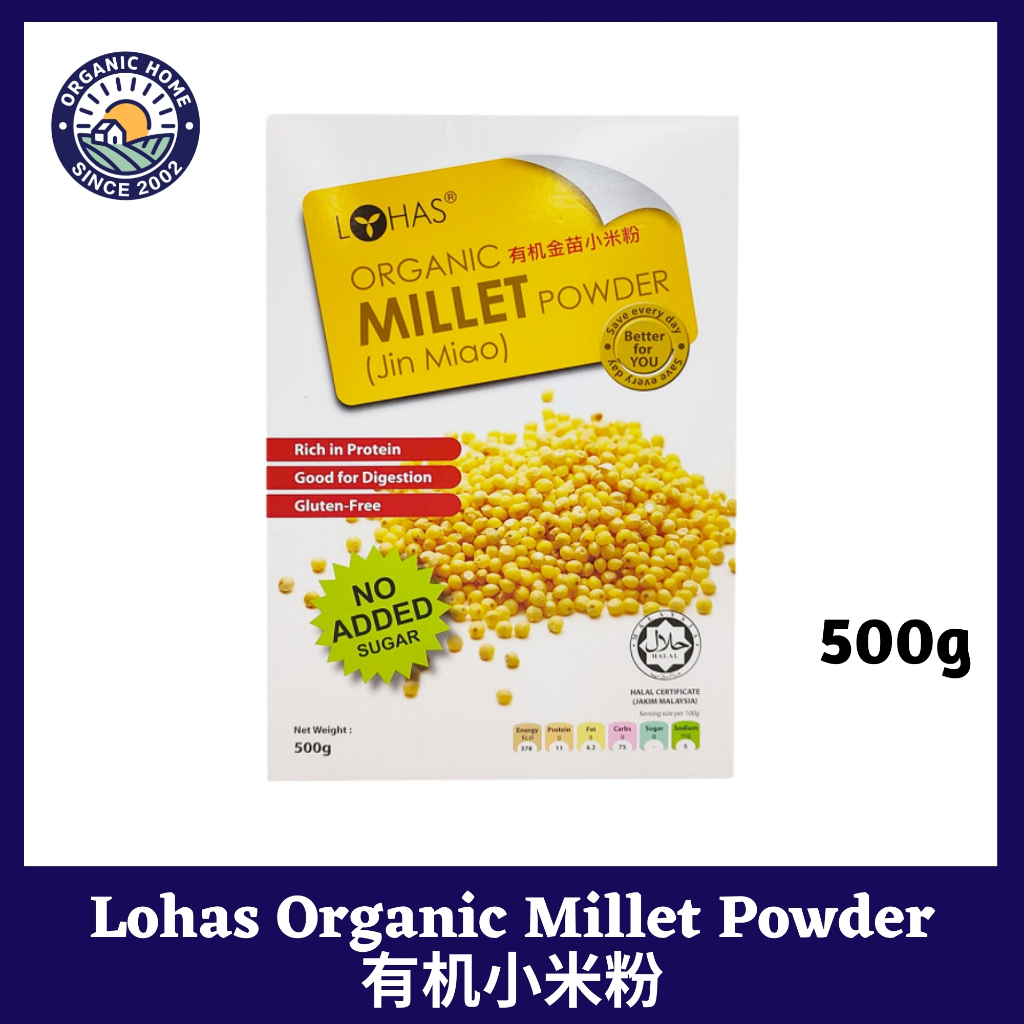 LOHAS Organic Millet Powder (500g) | Shopee Malaysia