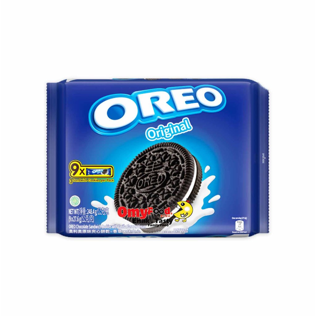 9pack 12pack Oreo Biscuits Sandwich [Original Vanilla/Chocolate Cream ...
