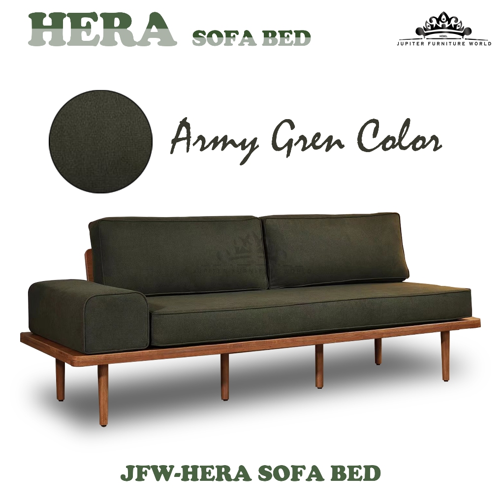 Jupiter Furniture World [JFW-HERA SOFA BED]-NORDIC SOFA BED/ FABRIC SOFA/ SOFA KATIL/ LIVING ...