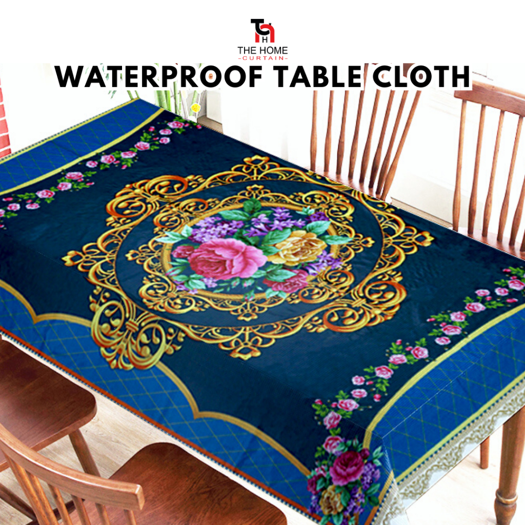 Raya Premium Keping Alas Meja PVC Kalis Air Kalis Minyak / Meja Sofa ...